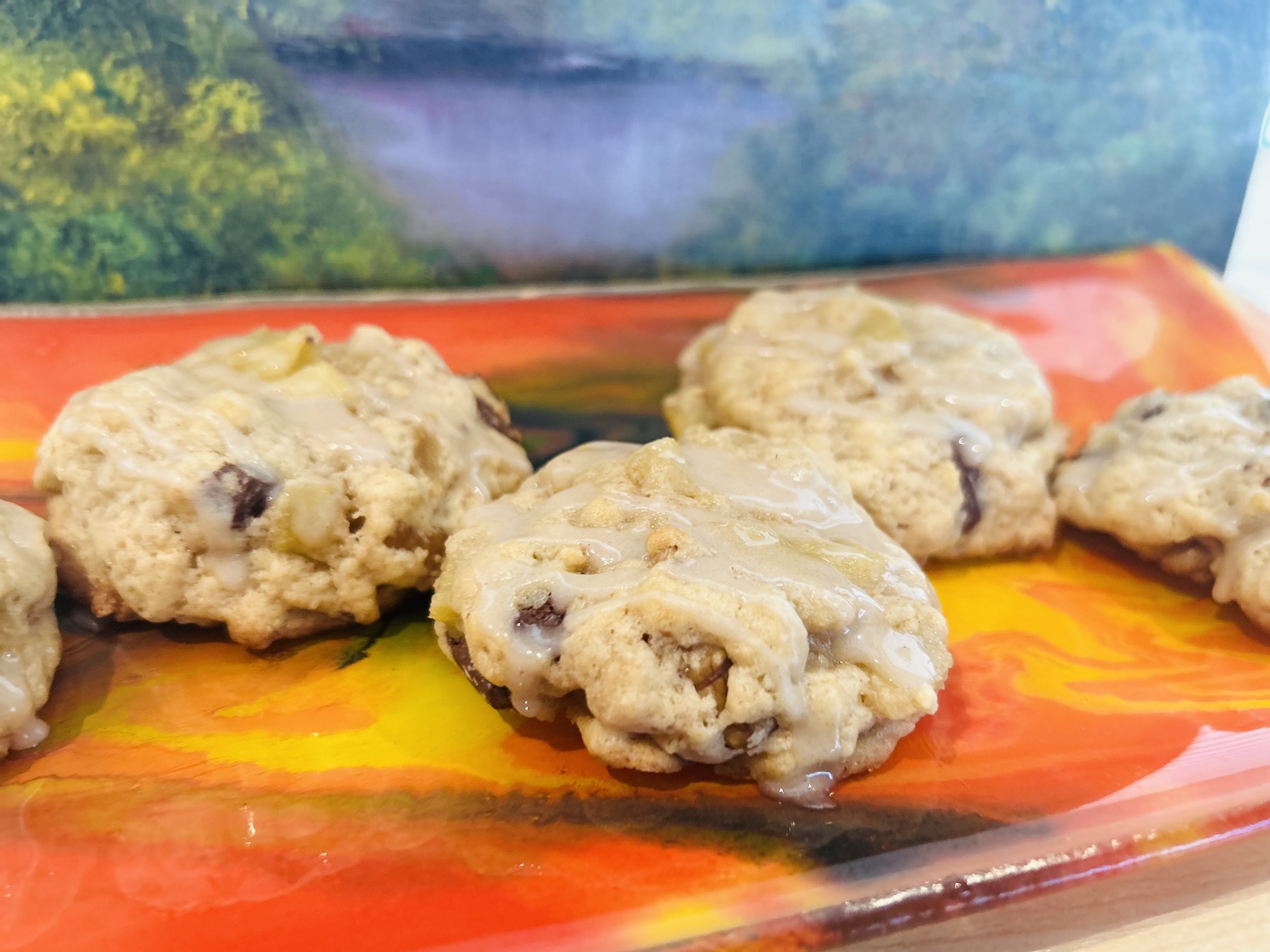 Apple, cinnamon, walnut cookies – A TASTE OF ME